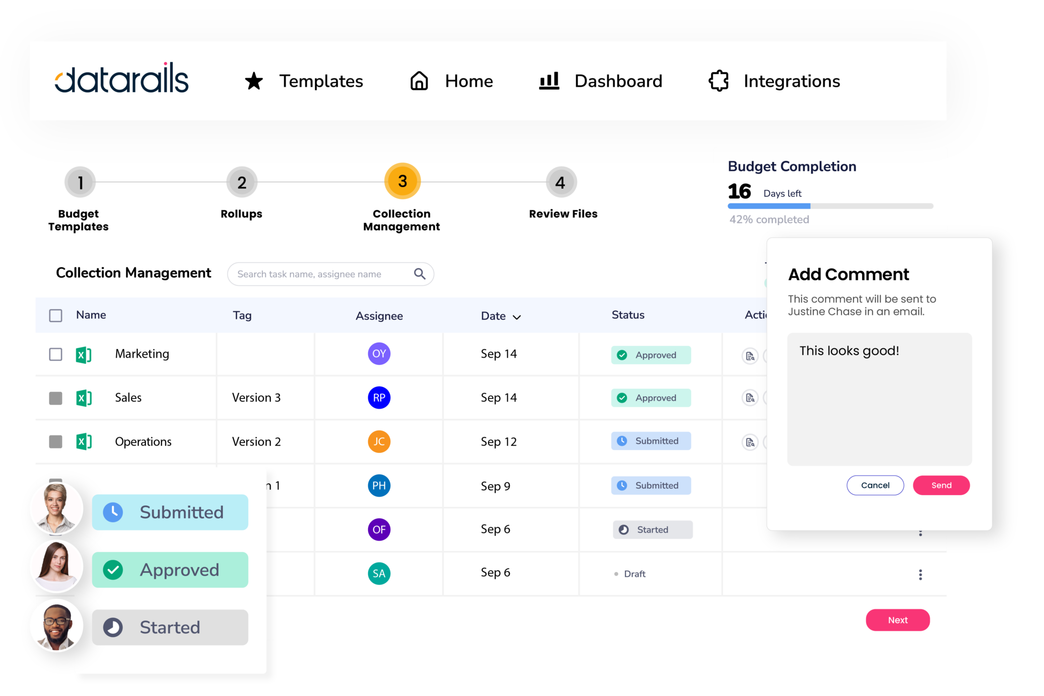 Planning, Budgeting & Forecasting - Datarails