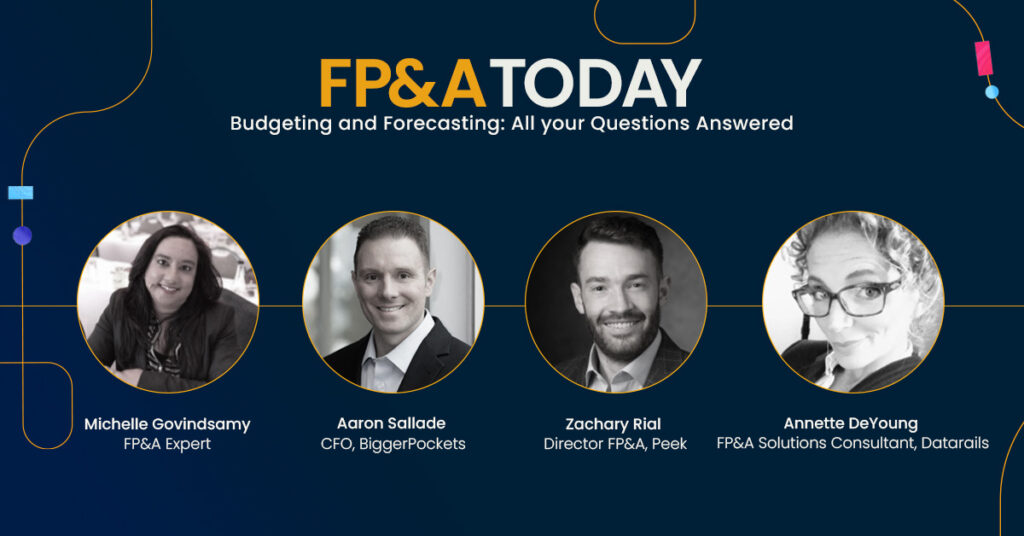 Budgeting and Forecasting FAQ on FP&A Today Ep19 - Datarails