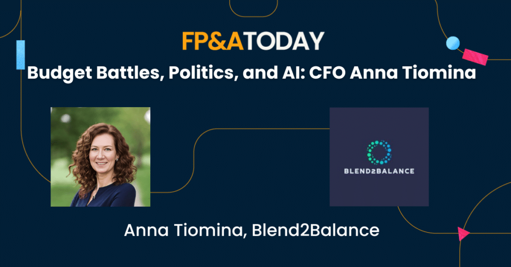 Budget Battles, Politics, and AI: CFO Anna Tiomina - Datarails