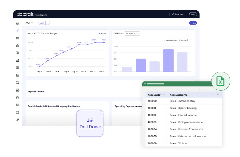 Consolidation in Datarails - Excel-Native Financial Planning & Analysis